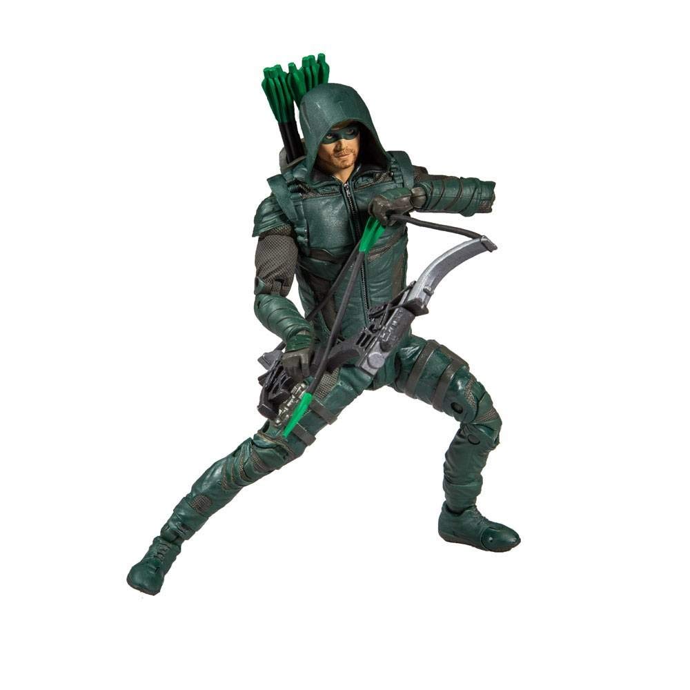 McFarlane Toys DC Multiverse Green Arrow: Arrow Action Figure, Multicolor, Model: