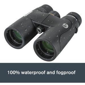 Celestron–Nature DX ED 8x42 Premium Binoculars –Extra-Low Dispersion Objective Lenses –Outdoor and Birding Binocular–Fully Multi-Coated with BaK-4 Prisms–Rubber Armored – Fog & Waterproof Binoculars