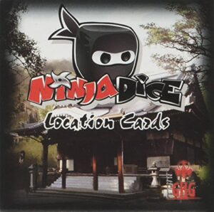 ninja dice location card expansion action game