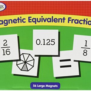 Didax Educational Resources Magnetic Equivalent Fractions, White