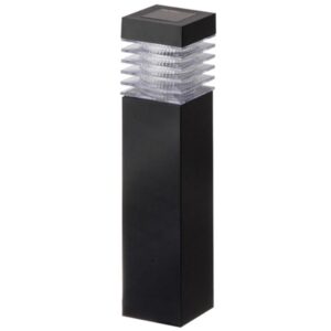 hampton bay hd28451bk6 black plastic square bollard (6 pack)