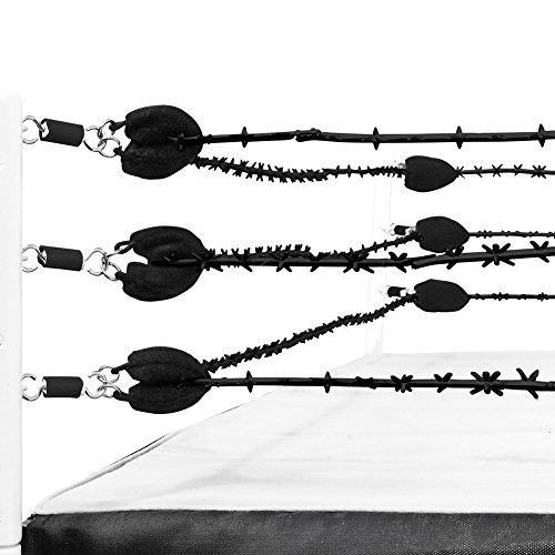 Black Barbed Wire War Ring Ropes for Wrestling Action Figure Rings