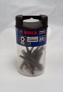 bosch itsq2210 2 in. sq2 impact tough (10-pack)