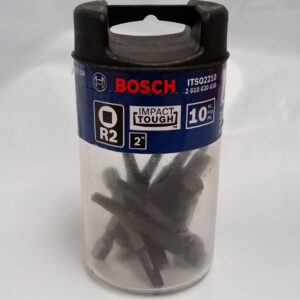 Bosch ITSQ2210 2 in. SQ2 Impact Tough (10-Pack)