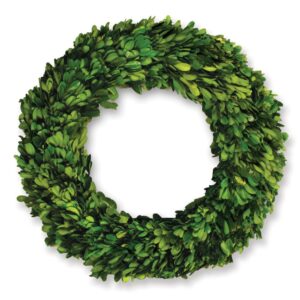 napa home & garden 12-inch preserved boxwood wreath