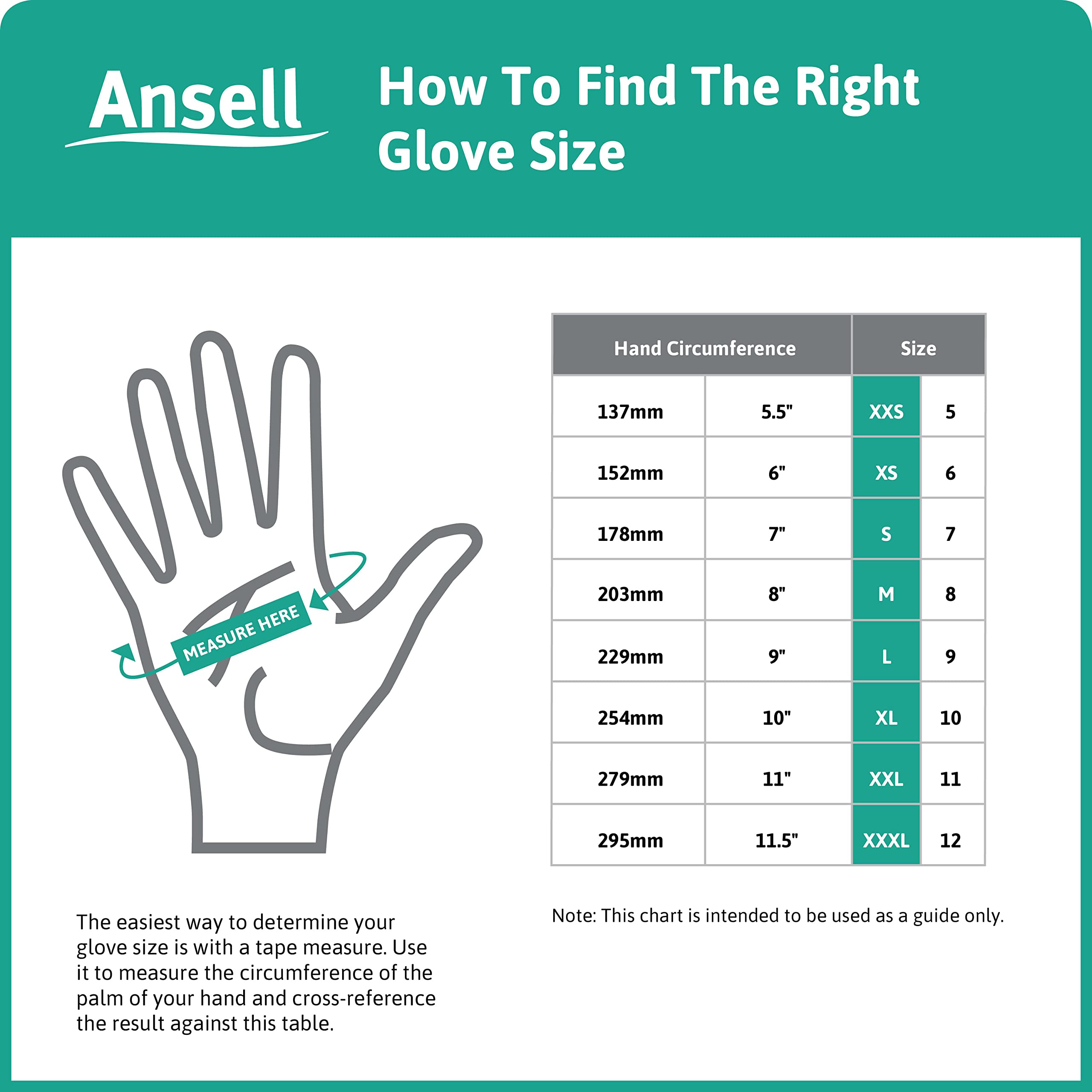 Ansell EDGE 48-126 Abrasion-Resistant Polyester Nitrile Industrial Gloves w/Knitted Liner for Auto, Machinery - Medium (8), Black (144 Pairs)