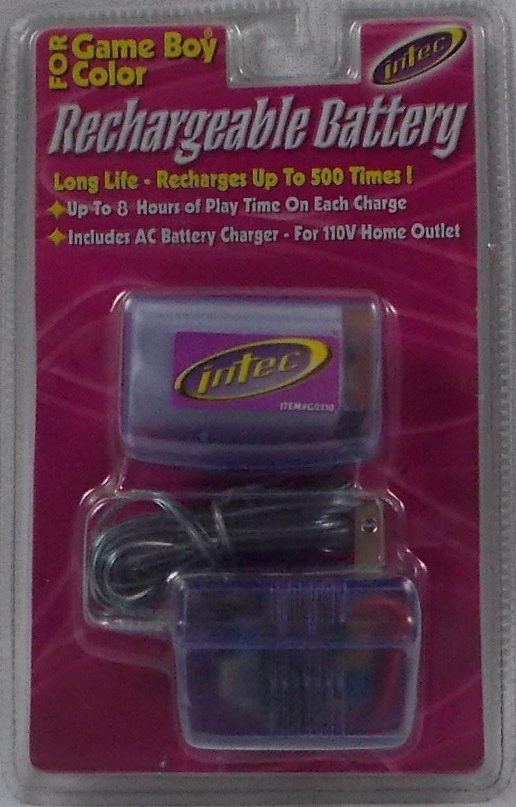 Intec Rechargeable Battery for Game Boy Color