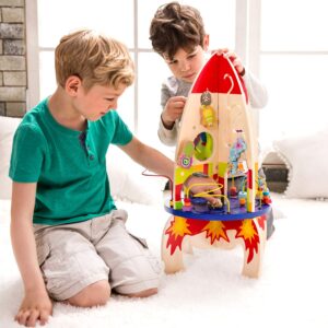 Classic World Wood Multi Activity Rocket