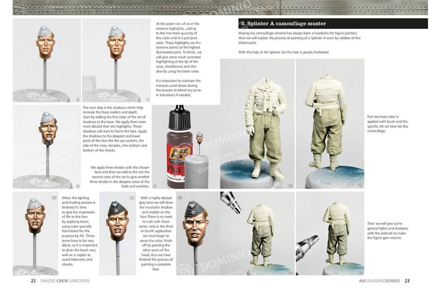 Panzer Crew Uniforms Painting Guide Book AK Interactive