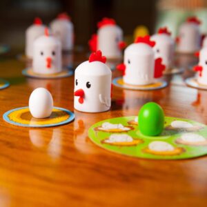 Fat Brain Toys Peek-A-Doodle Doo - Chicken-and-Egg Memory Game for Toddlers & Kids