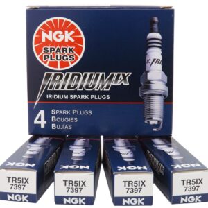 NGK 7397 TR5IX Iridium IX Spark Plug, Pack of 4