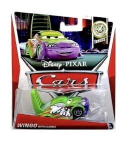 pixar cars #1 of 8 in the tuners series wingo with flames die-cast