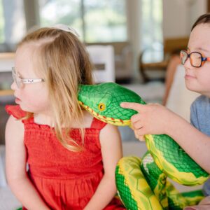 Melissa & Doug Giant Boa Constrictor - Lifelike Stuffed Animal Snake (over 14 feet long)