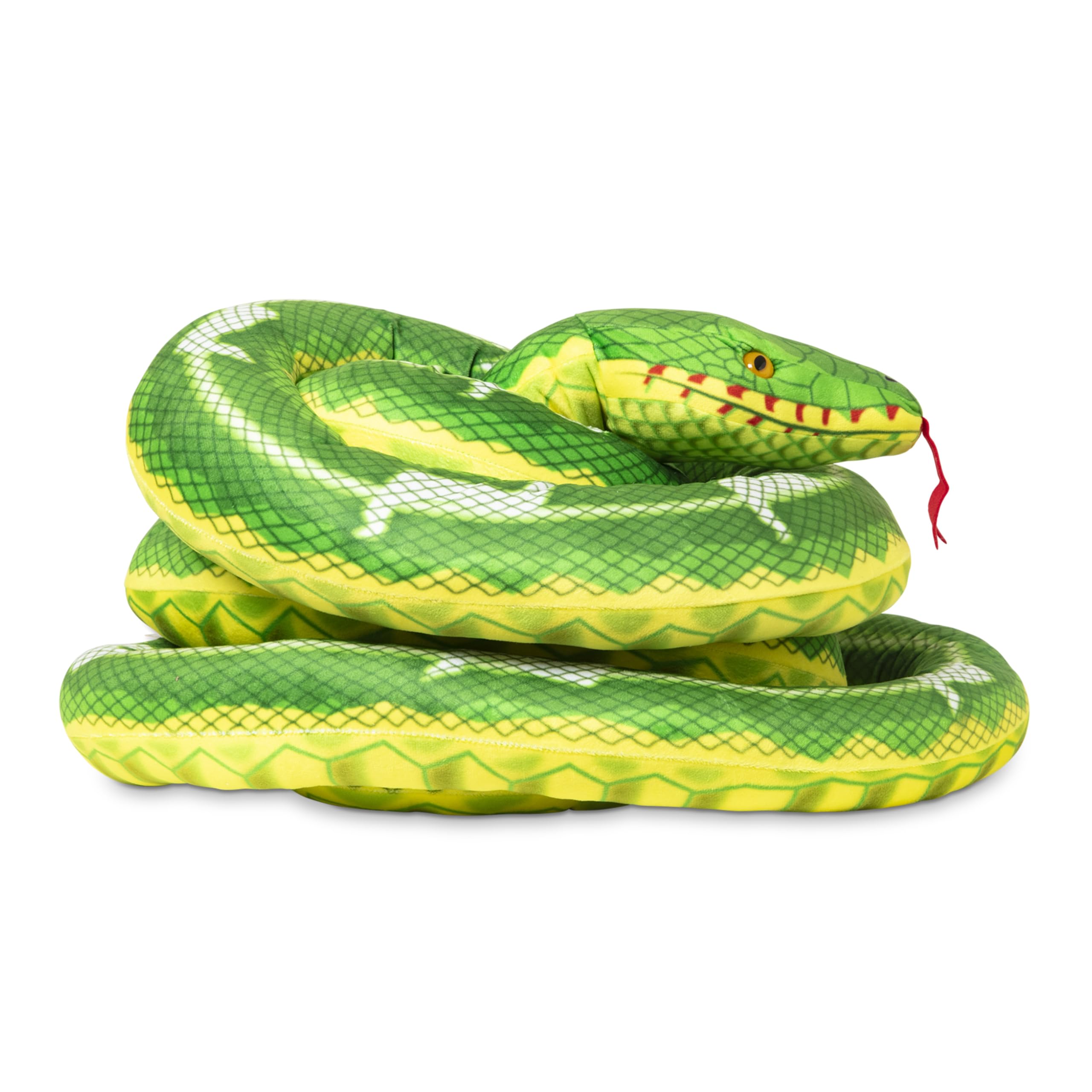 Melissa & Doug Giant Boa Constrictor - Lifelike Stuffed Animal Snake (over 14 feet long)