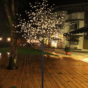 Lightshare Lighted Cherry Blossom Tree (8FT WarmWhite)