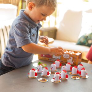 Fat Brain Toys Peek-A-Doodle Doo - Chicken-and-Egg Memory Game for Toddlers & Kids