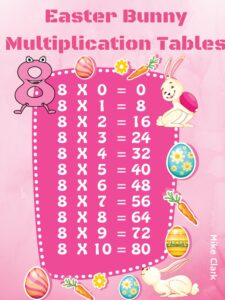 easter kids : easter bunny multiplication tables