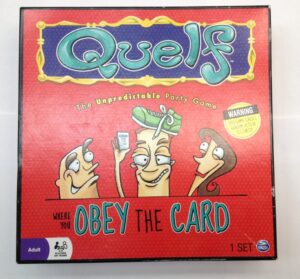 quelf board game with new cards