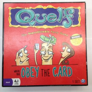 Quelf Board Game with New Cards