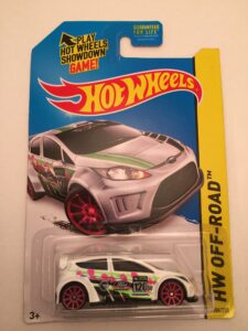 2014 hot wheels treasure hunt hw off-road - '12 ford fiesta (white)