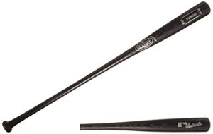 louisville slugger wbfn345-bk fungo s345 black baseball bat, 36 inches