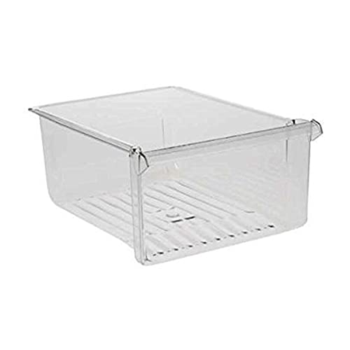 GE WR32X10340 Genuine OEM Crisper Drawer (Clear) for GE Refrigerators ‎14.50 x 11.37 x 6.50 inches