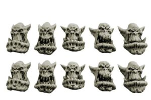 spellcrow orcs: bulky orcs heads