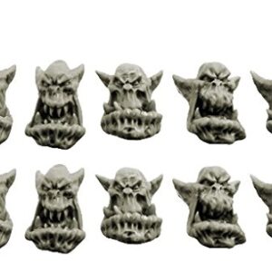 Spellcrow Orcs: Bulky Orcs Heads