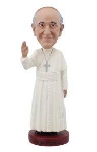 royal bobbles pope francis bobblehead