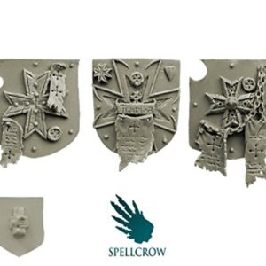 Spellcrow Templar Space Knights: Heavy Large Shields (Ver.2)