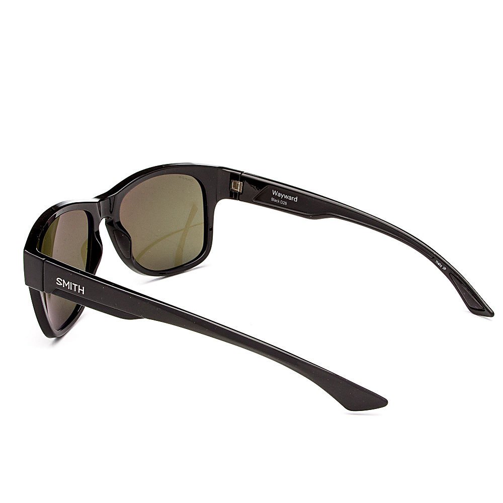 Smith Optics Wayward Polarized Sunglasses,Black/Chromapop Gray Green