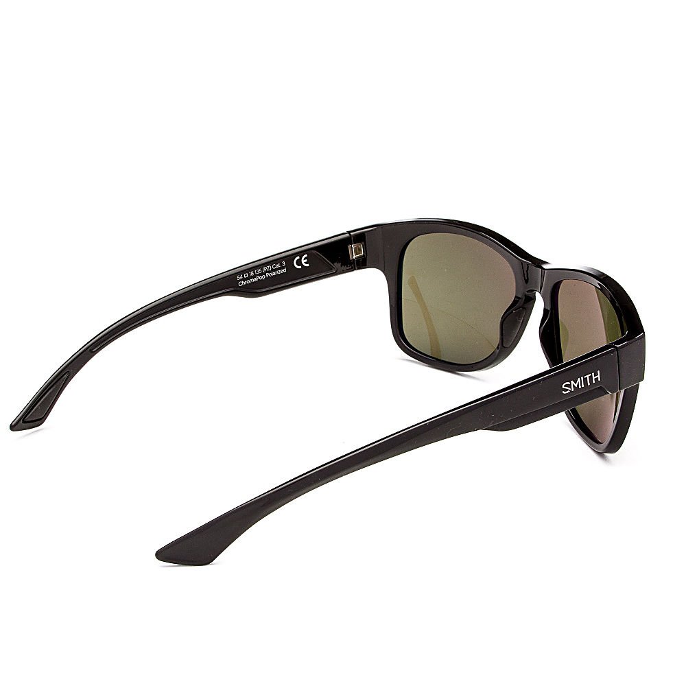 Smith Optics Wayward Polarized Sunglasses,Black/Chromapop Gray Green