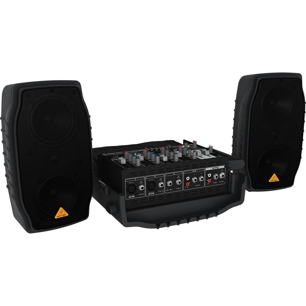 Behringer Europort PPA200 5-Channel Portable PA System