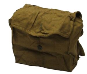 soviet russian civilian gas mask cloth shoulder bag (haversack)