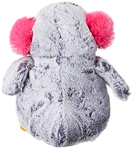 Aurora World Pompom 9' Penguin Plush with Pink Ear Muff from