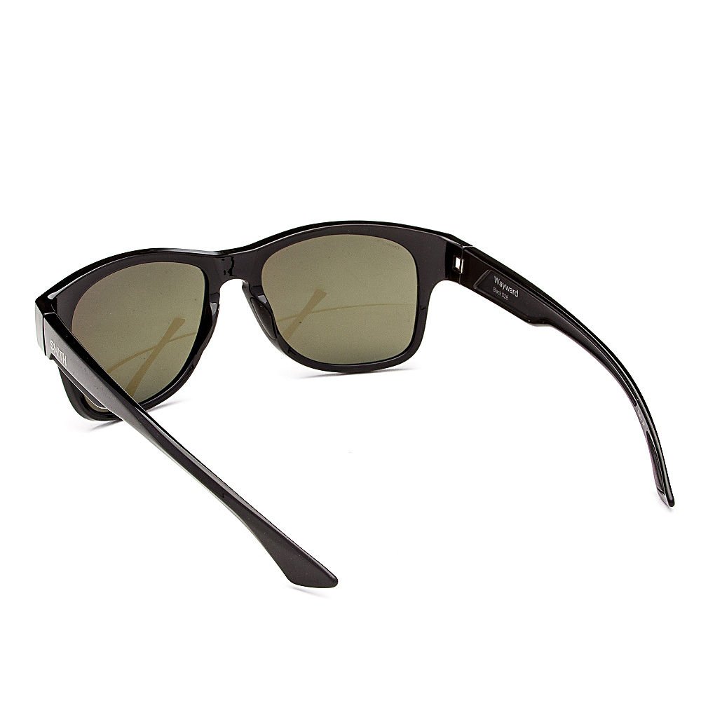 Smith Optics Wayward Polarized Sunglasses,Black/Chromapop Gray Green