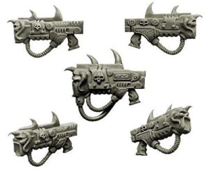 spellcrow pleasure legions: mixed sonic guns (miniature models)