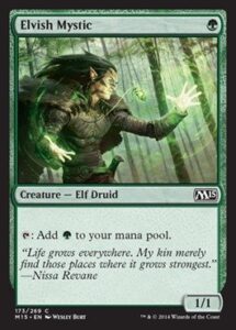 magic the gathering - elvish mystic (173/269) - magic 2015