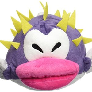 Little Buddy Super Mario Porcupuffer Plush, 7"