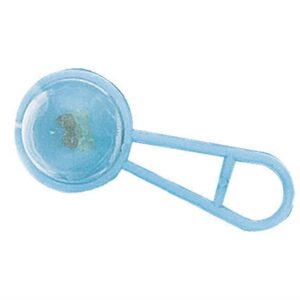 Unique Industries Mini Baby Rattle Favors, 1", Blue, 24 Pieces