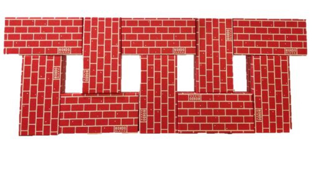 Mondo Bloxx 20 Pack Cardboard Block Brick Set (12x6x3) USA Made!