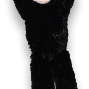 Wild Republic Chimpanzee Plush, Monkey Stuffed Animal, Plush Toy, Gifts for Kids, Hanging 20 Inches , Black