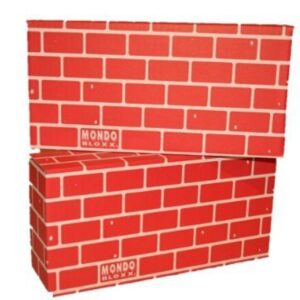 Mondo Bloxx 20 Pack Cardboard Block Brick Set (12x6x3) USA Made!