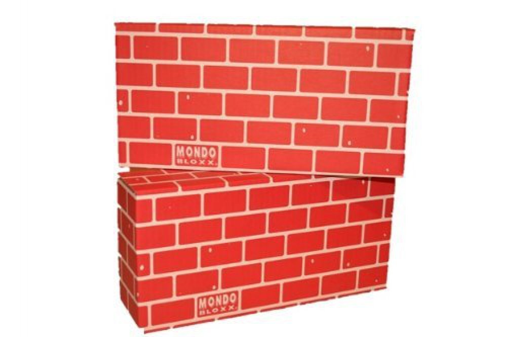 Mondo Bloxx 20 Pack Cardboard Block Brick Set (12x6x3) USA Made!