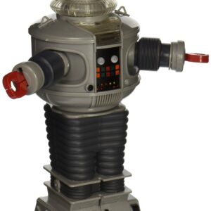 DIAMOND SELECT TOYS Lost in Space: Electronic Lights & Sounds B9 Robot Figure, Multi-colored, 10 inches, (AUG142281)