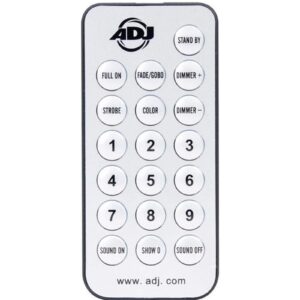 ADJ Products American DJ Wireless Remote Control for Inno Pocket Spot/Roll/Scan Lights UC-IR