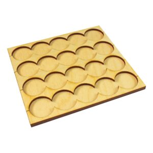 litko 5x4 formation rank tray for 25mm circle bases