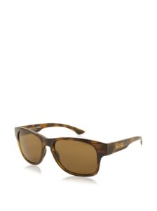 smith optics wayward lifestyle polarized sunglasses, havana/chromapop brown