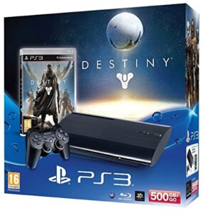 sony ps3 500gb + dualshock 3 + destiny