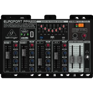 Behringer Europort PPA200 5-Channel Portable PA System